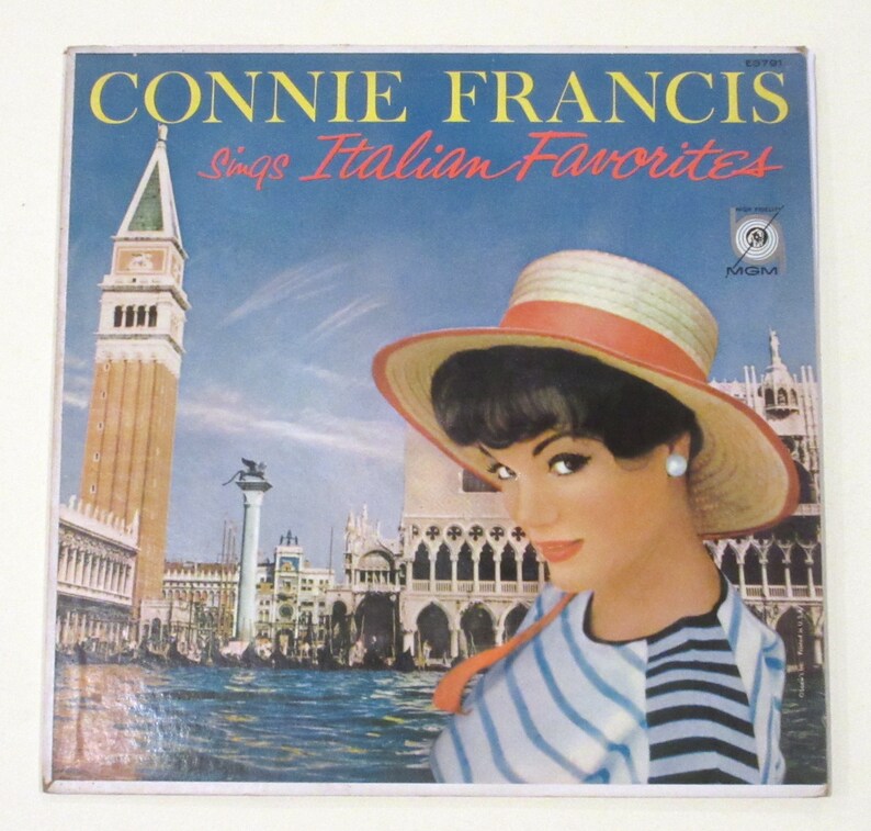 Connie Francis Vinyl Hits Best of 1960s Italian Spanish or - Etsy