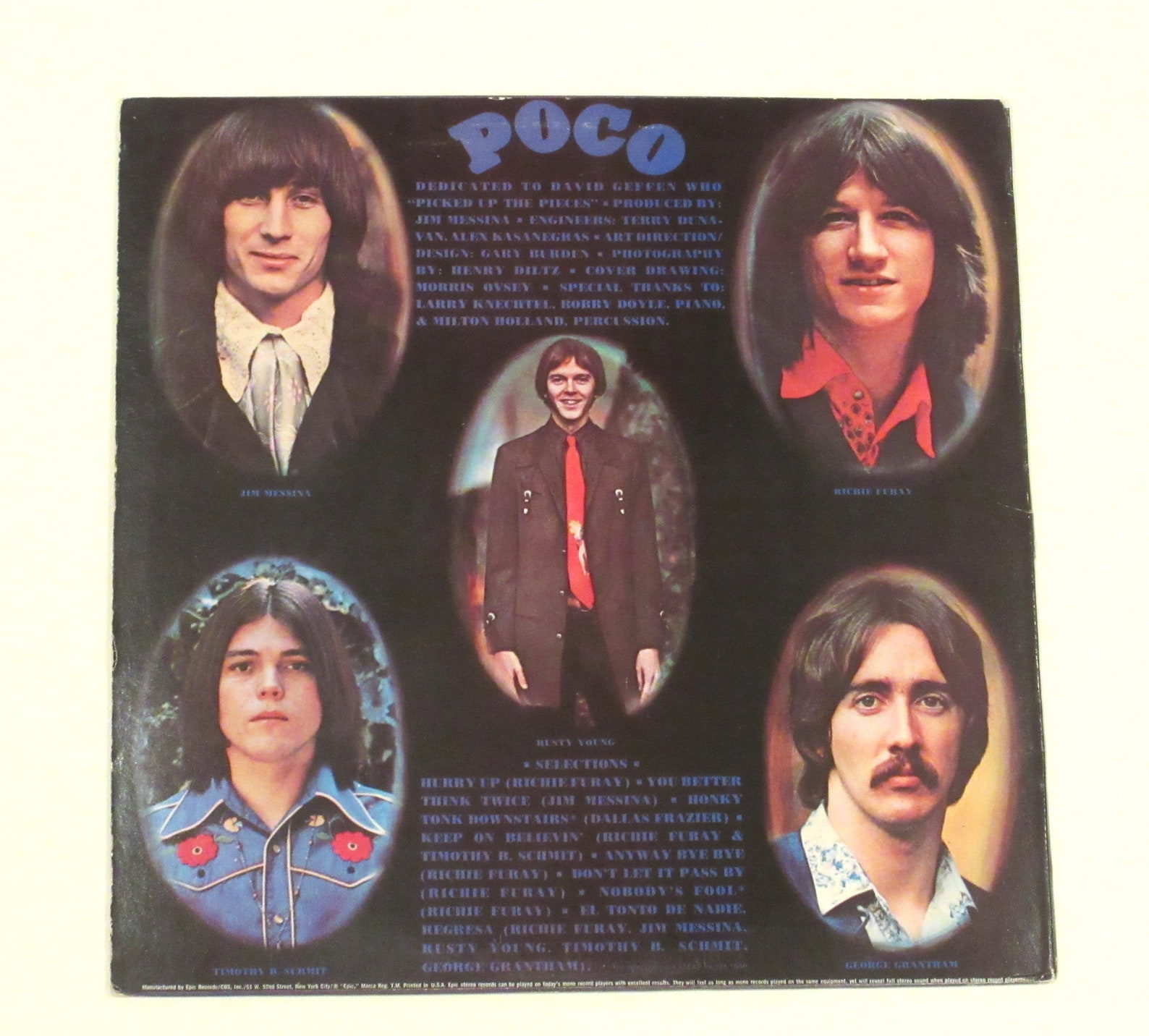 Poco Vinyl Best Of Good Feelin to Know Live or Poco Choice - Etsy