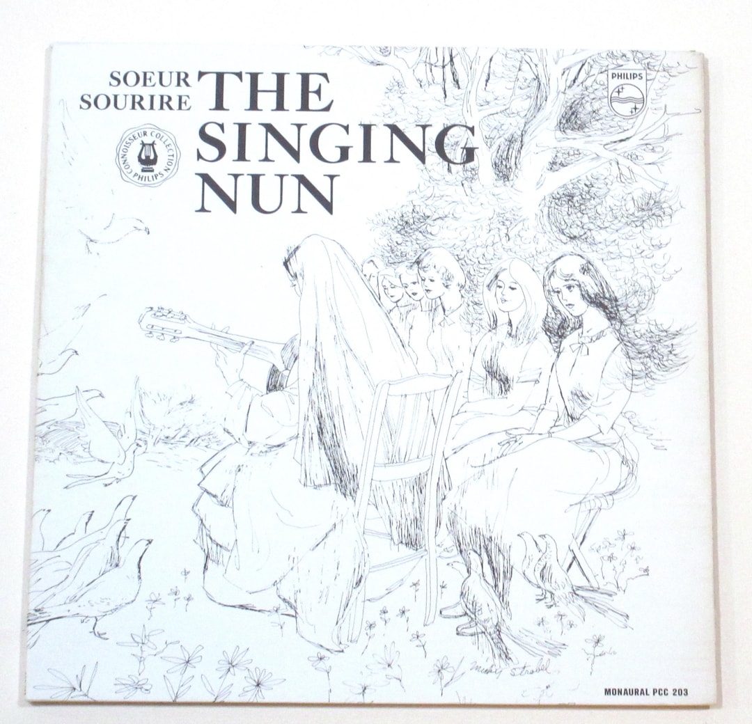 Singing Nun Vinyl Dominque Hit 1960s Real Life Nun Soeur Sourire Album ...