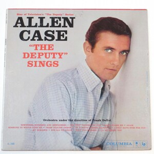 TV Star Vinyl 1950s Wyatt Earp Hugh O'brian, Dobie Gillis Dwayne ...