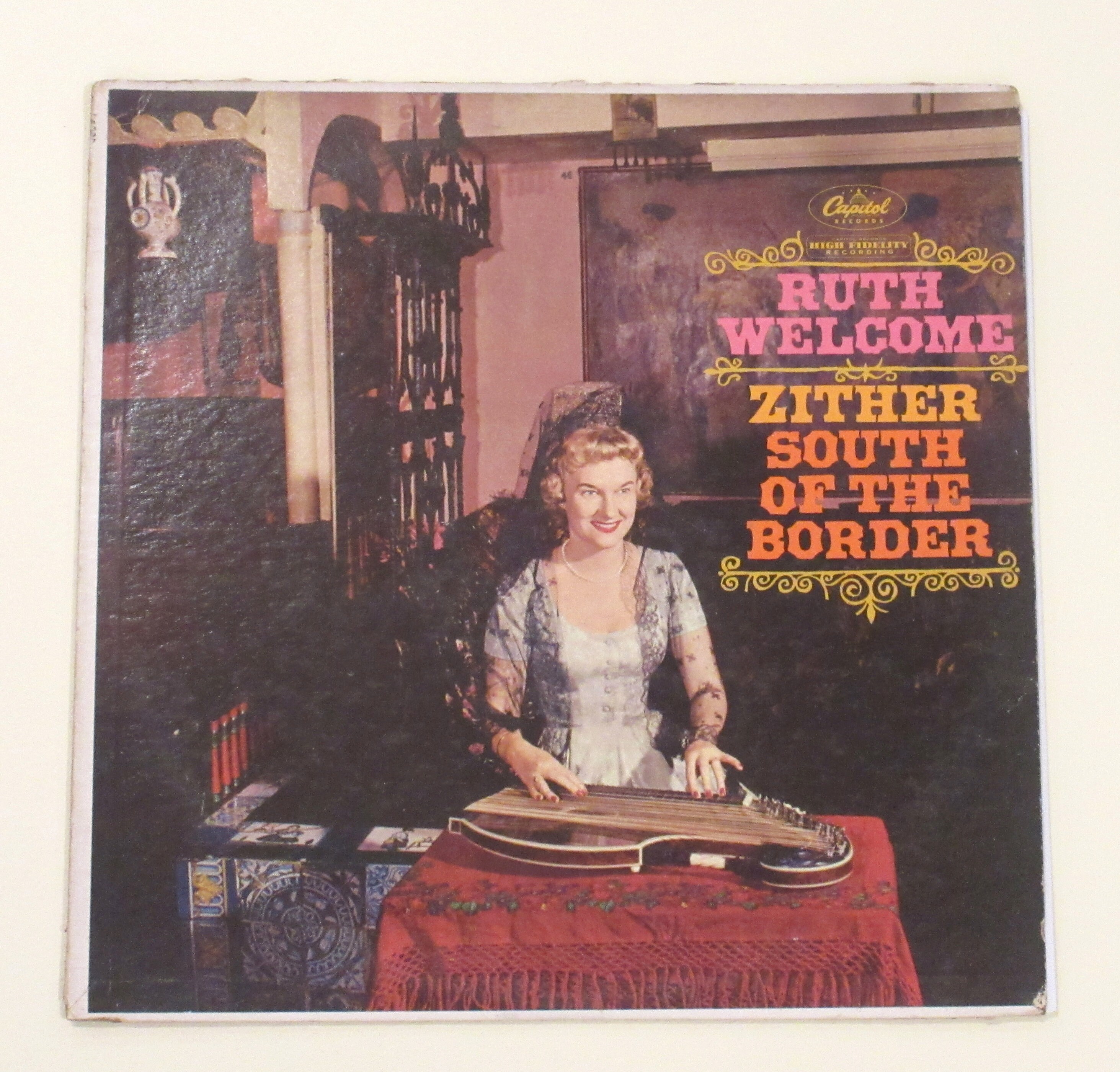 Zither Vinyl Ruth Welcome 2 Records South of the Border | Etsy