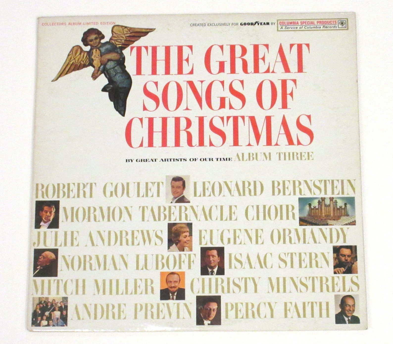 Great Songs of Christmas 10 vinyl LPs 1960s Goodyear annual | Etsy