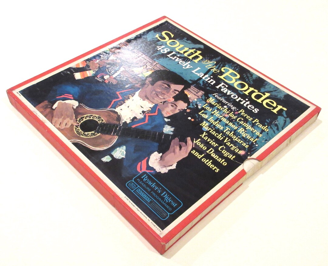 South of the Border Vinyl Box Set Latin Bands Play Dance Favorites on 4 ...