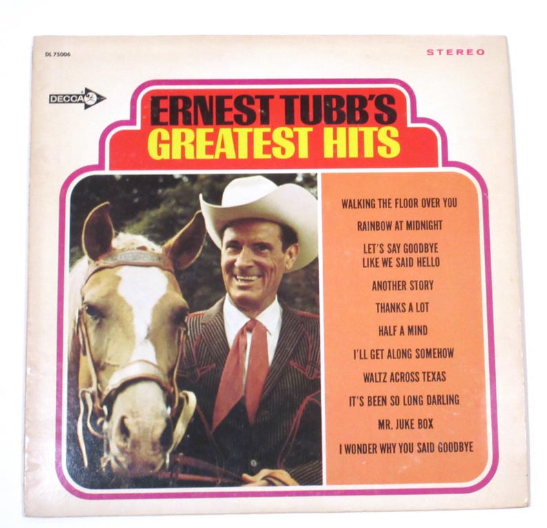 Ernest Tubb Vinyl Jamboree, Hits, or Importance of Being Ernest, Your ...