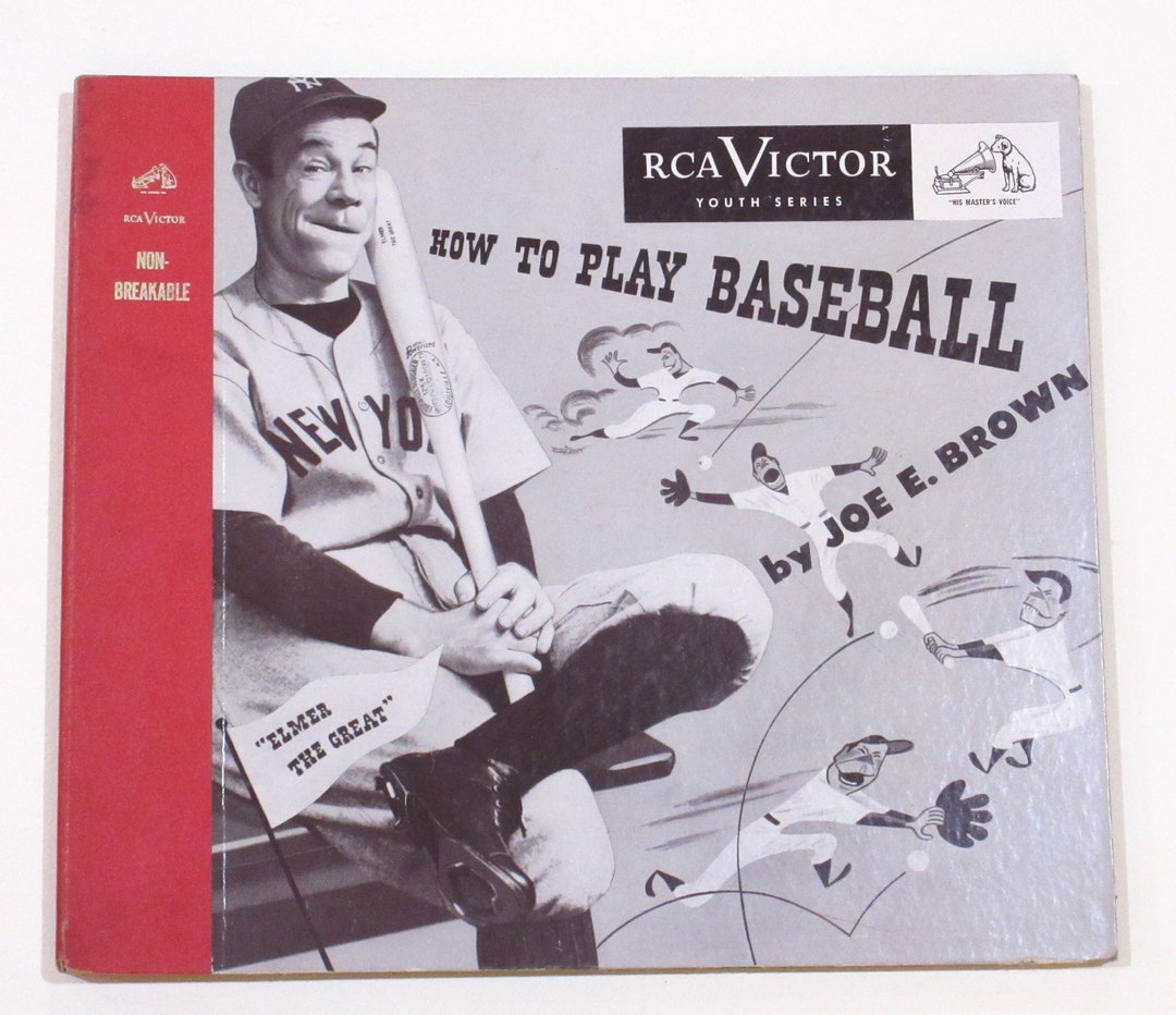 Baseball Vinyl Joe E Brown 78 Rpm How to Play Baseball, or Mel Allen ...