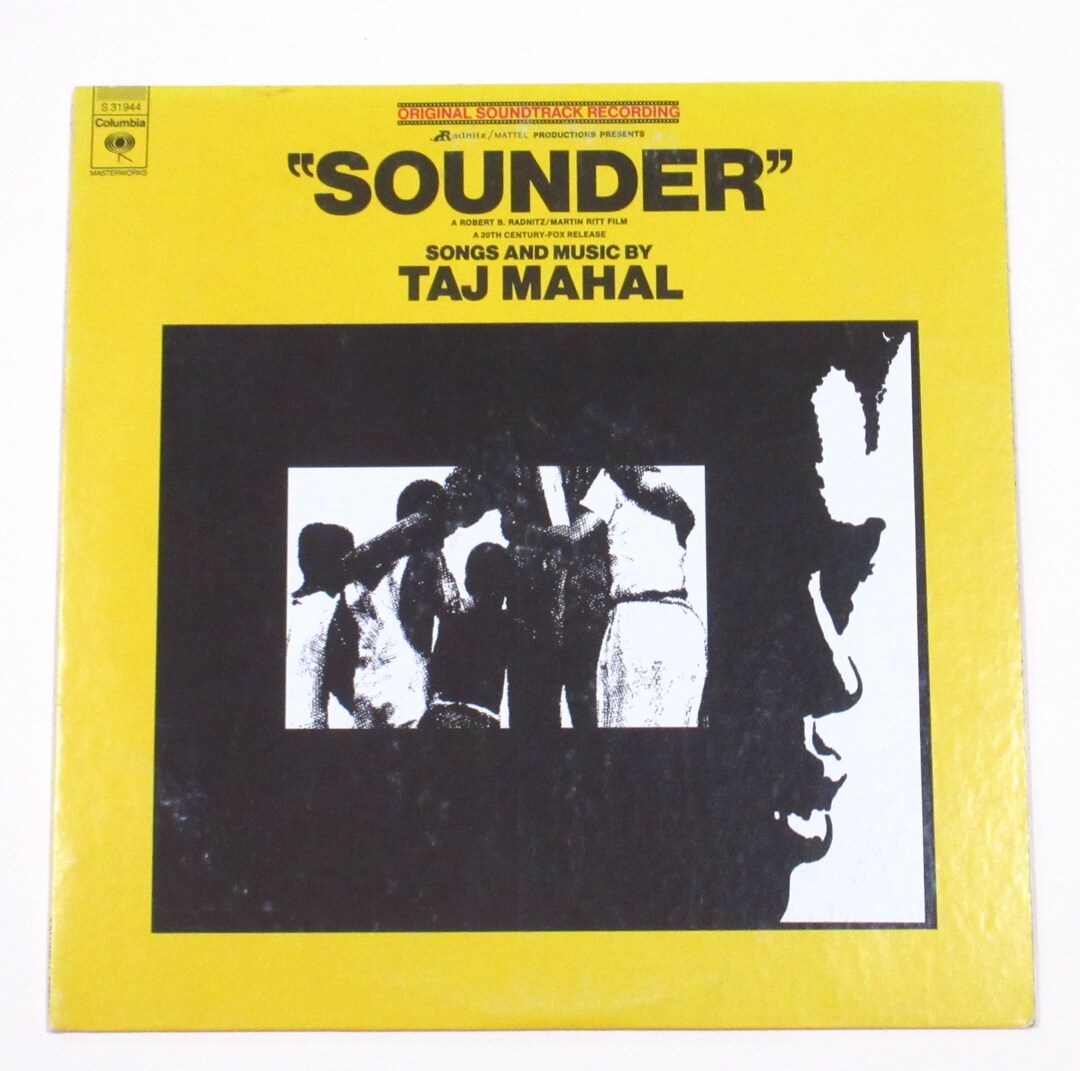 Sounder Vinyl Taj Mahal Blues Soundtrack 1972 Movie Cicely Tyson Paul ...