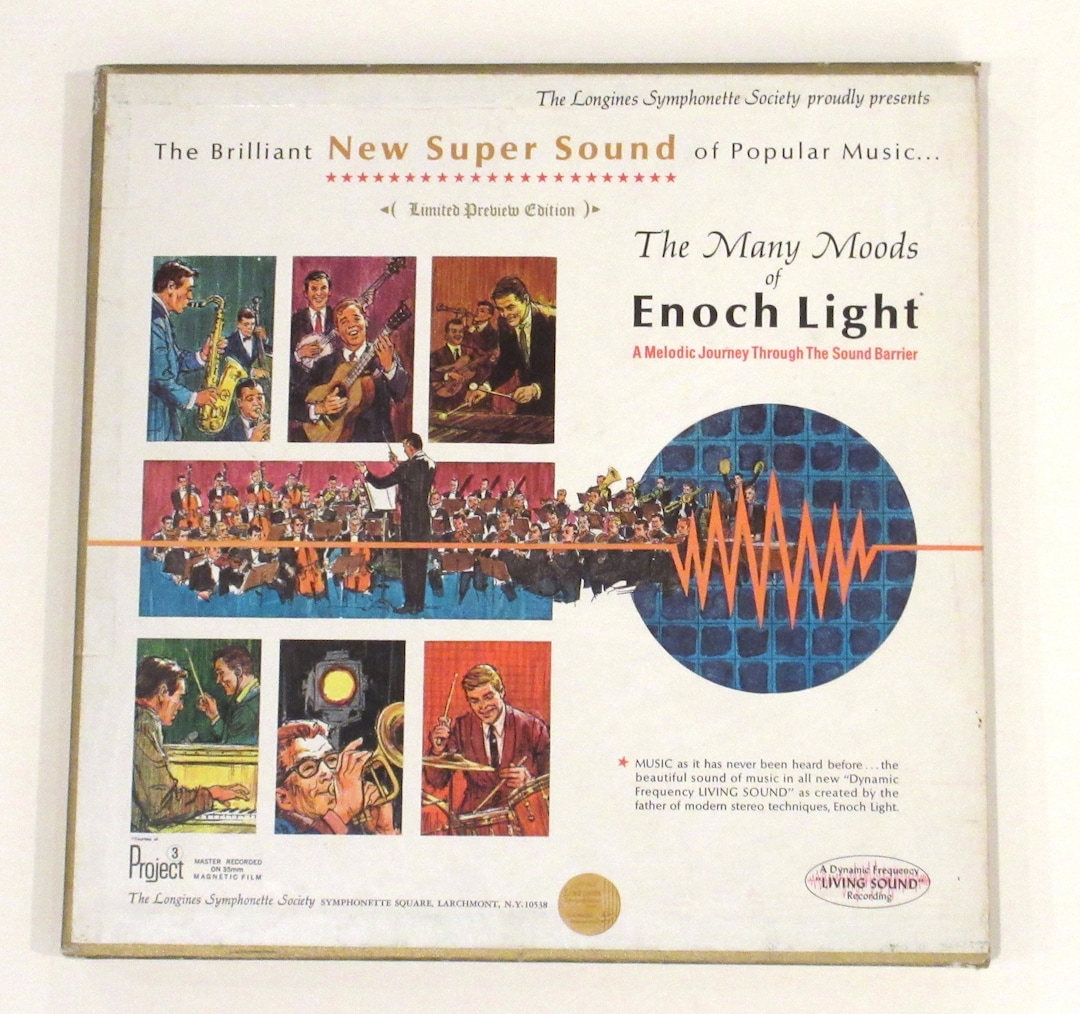 Enoch Light Vinyl Box Set 4 Records Many Moods of Enoch Light ...
