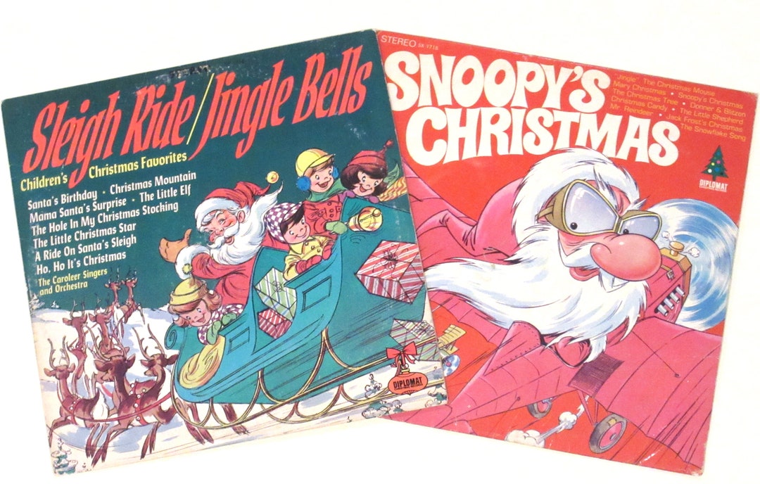 The Caroleers Vinyl Bundles Christmas 1960s Budget Lps Sleigh Ride ...