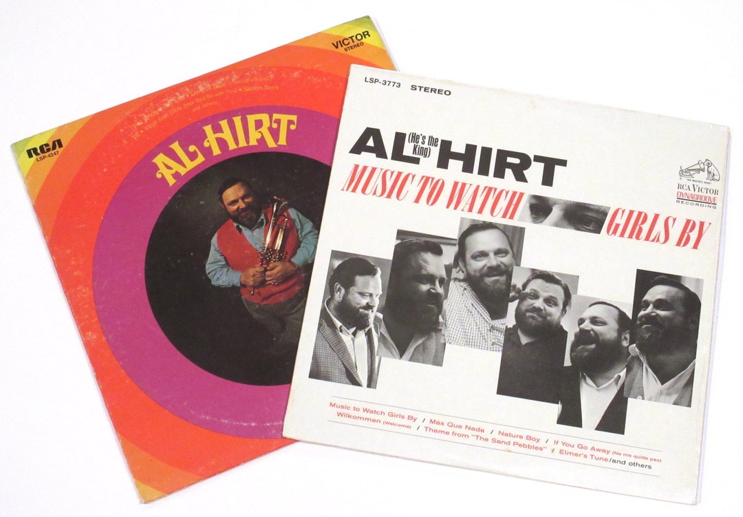 Al Hirt Vinyl 2 Records 1960s Trumpet Pop Music to Watch Girls By, Mas ...