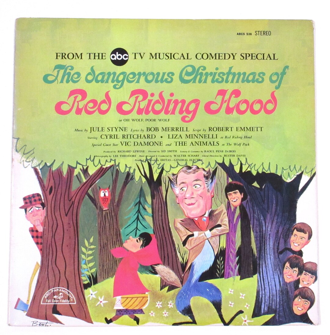 Dangerous Christmas Vinyl 1960s TV Liza Minnelli Red Riding Hood ...