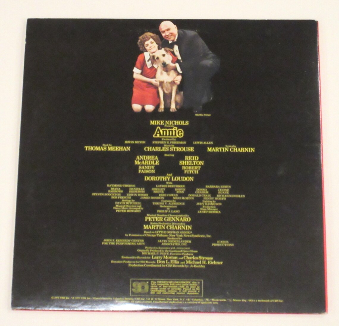 Annie musical Broadway vinyl 1977 stage hit Andrea McArdle | Etsy