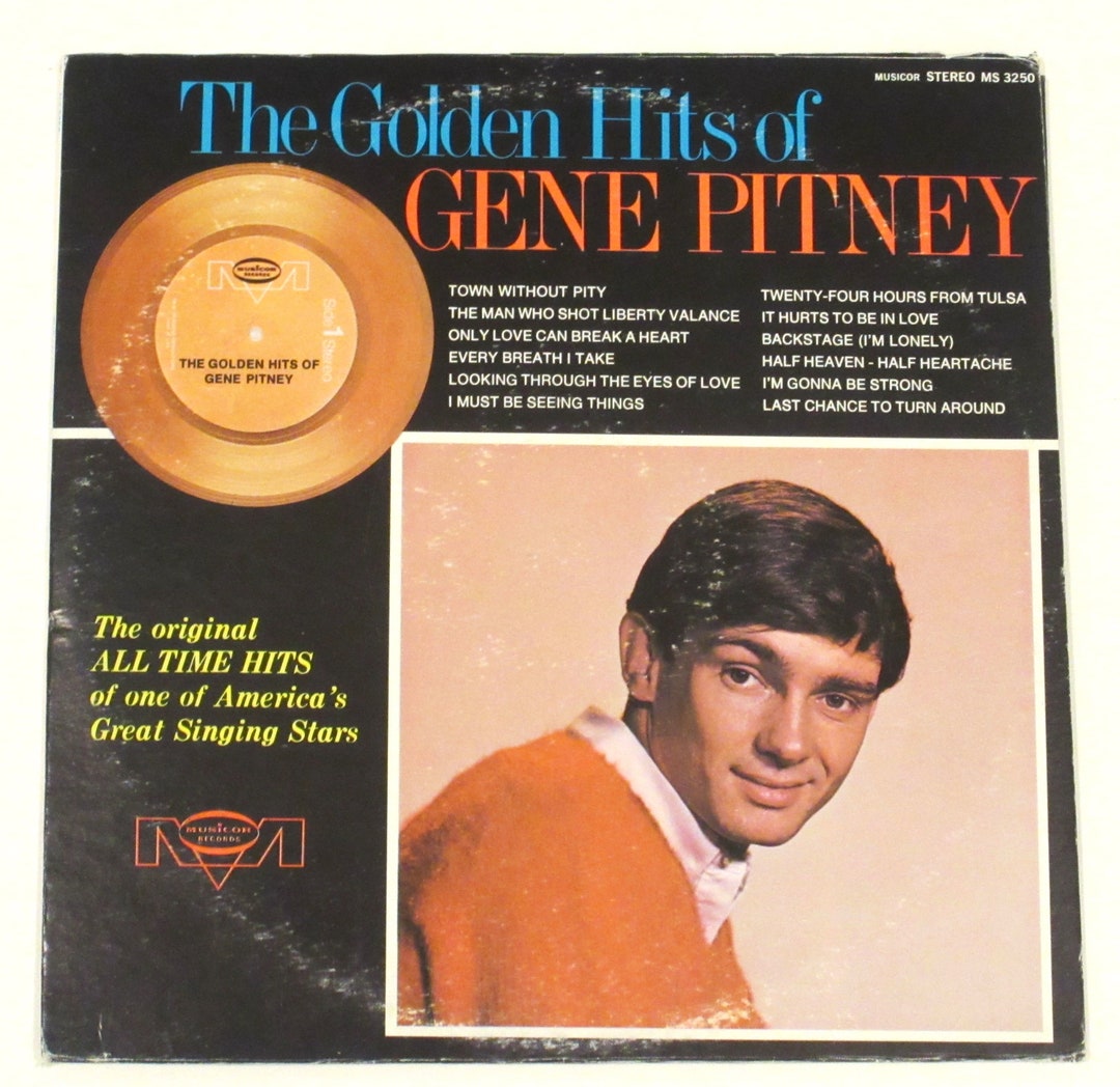 Gene Pitney Vinyl Hits Choice Golden Hits, Greatest Hits, Pick of ...