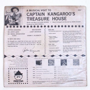 Captain Kangaroo Vinyl 1980s 1960s Kids TV Choice of Slim Goodbody or ...