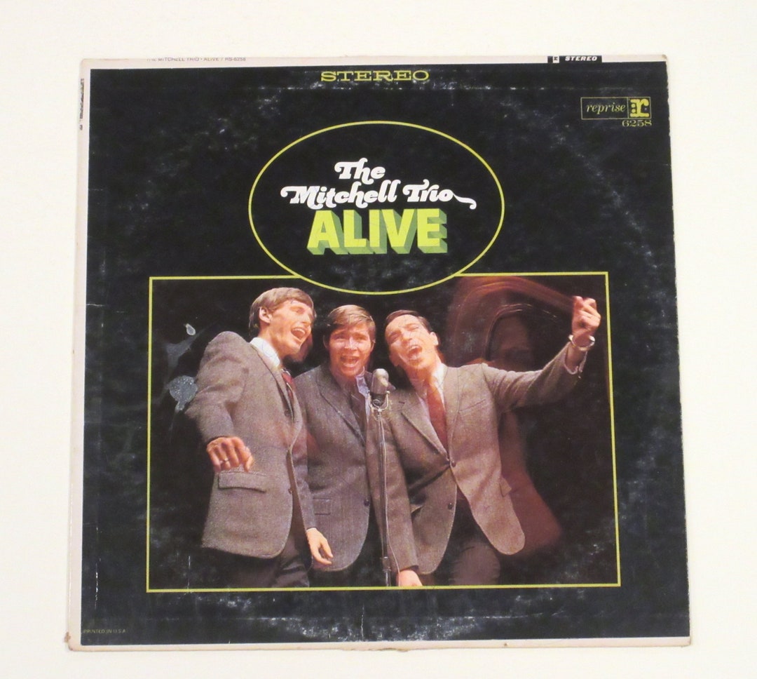 John Denver Vinyl Mitchell Trio Alive or Violets of Dawn 1960s Before ...