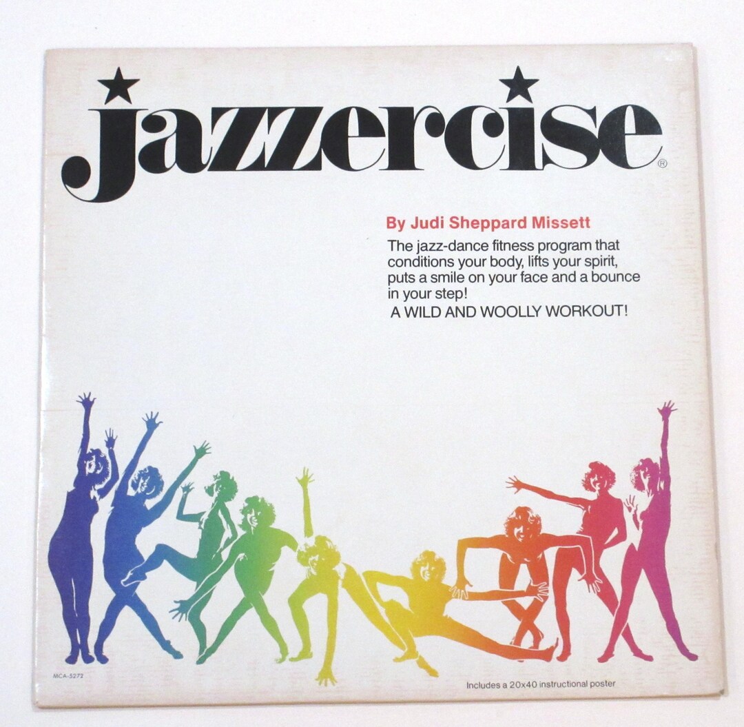 Jazzercise Vinyl Fitness 1980s Judi Sheppard Missett Choice of 2 ...