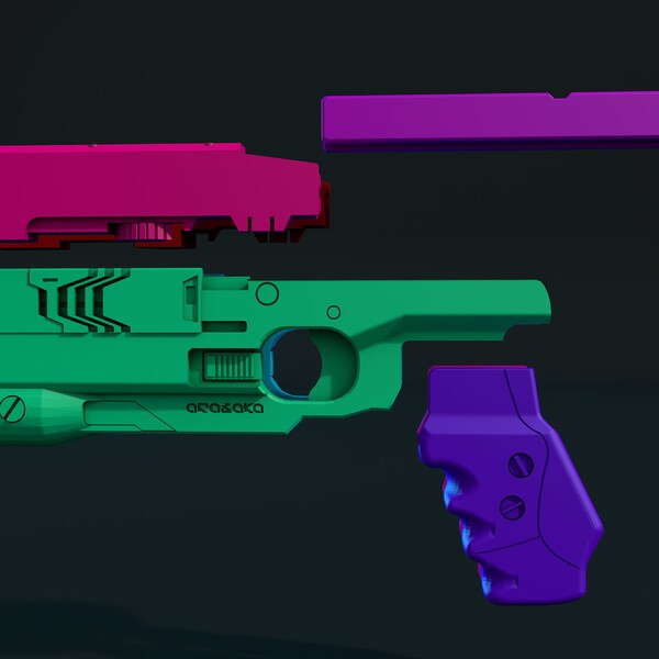 Cyberpunk Stl Files - Etsy