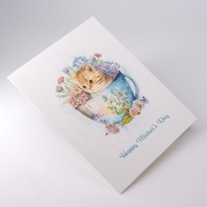 Mothers Day Card Cat, Card From Cat, Best Cat Mom Ever, Best Cat Mom ...