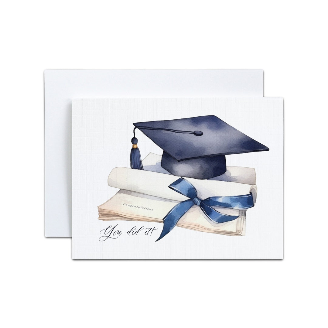 Congratulations Graduation Card, High School Grad Gifts, College ...