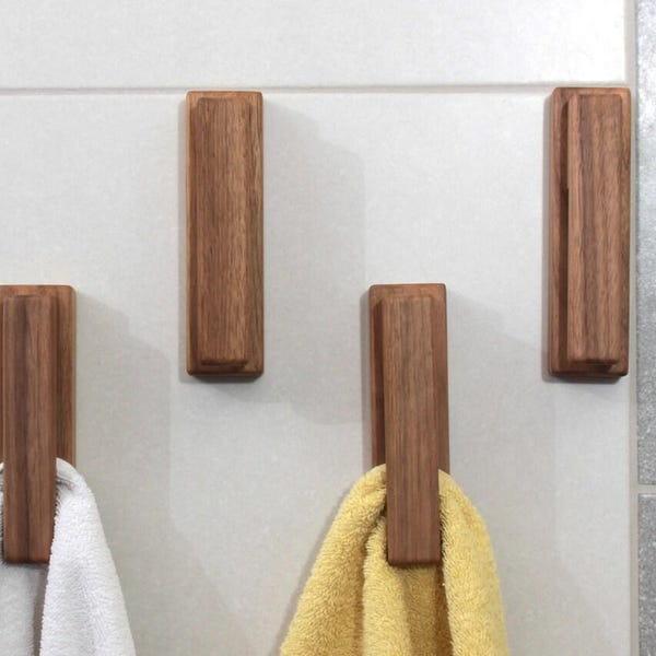 Wood Hooks - Etsy
