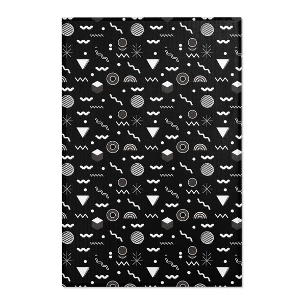 90s Pattern Retro Rug - Etsy