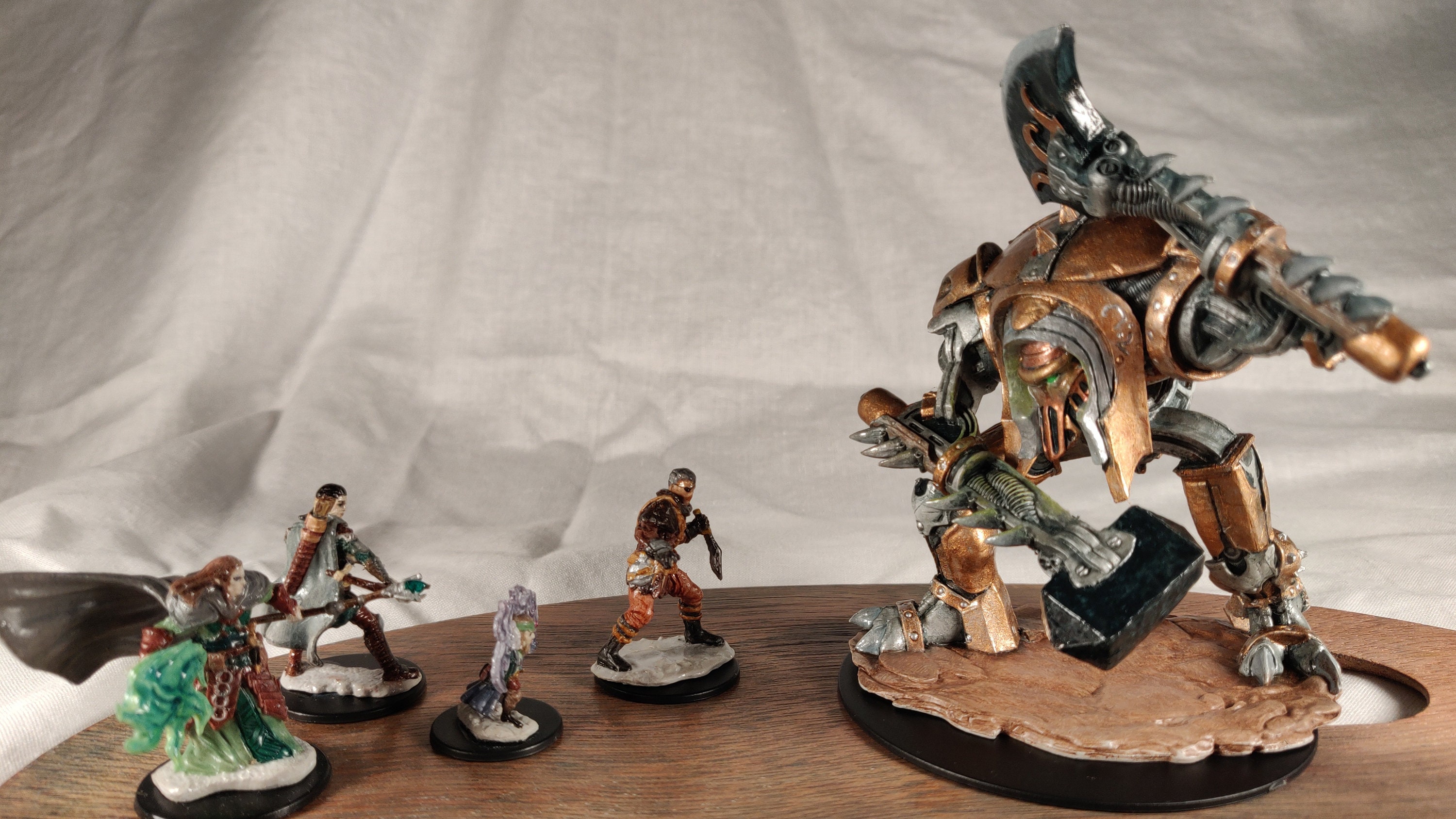 Hand Painted Warforged Titan: Nolzur's Marvelous Minis - Etsy