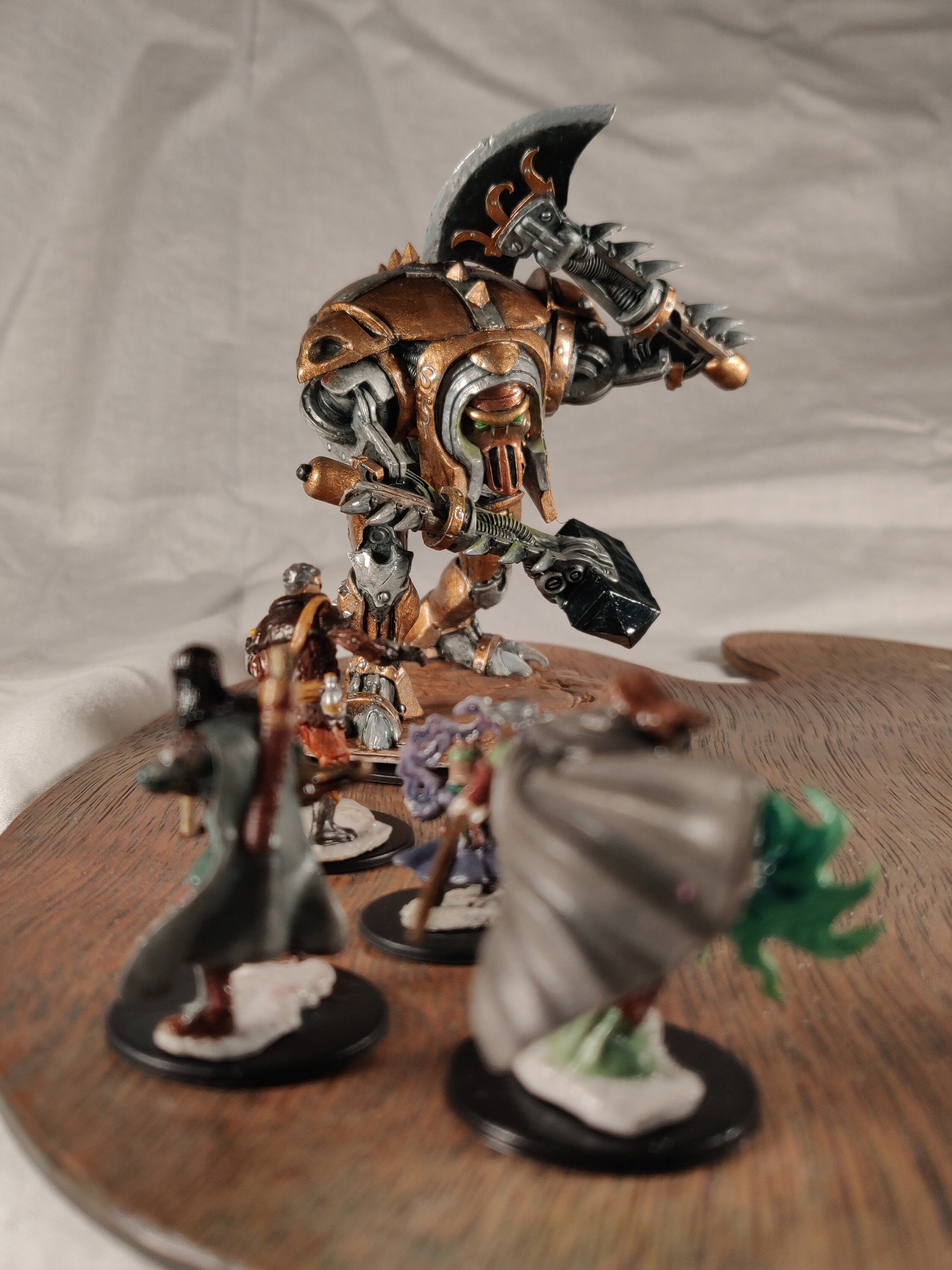 Hand Painted Warforged Titan: Nolzur's Marvelous Minis - Etsy