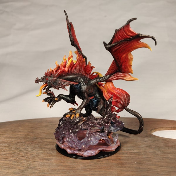 Hand Painted Dragon - Etsy