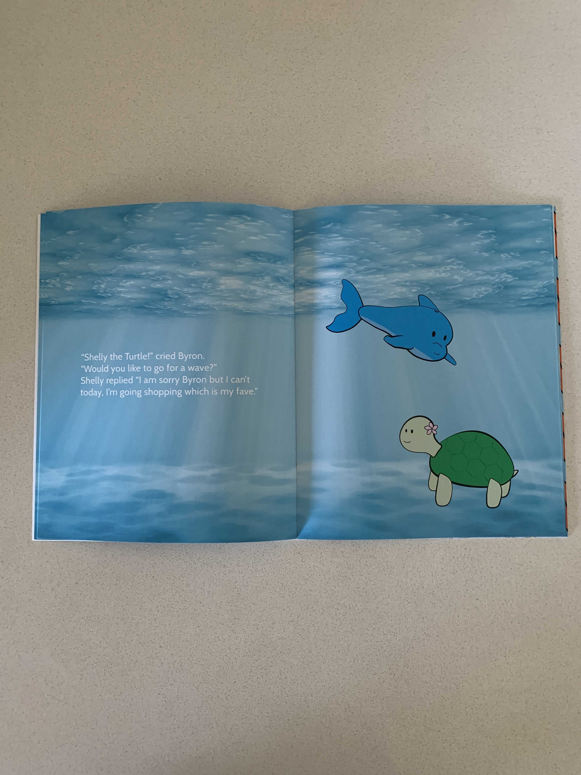 Byron the Dolphin Children's Book - Etsy
