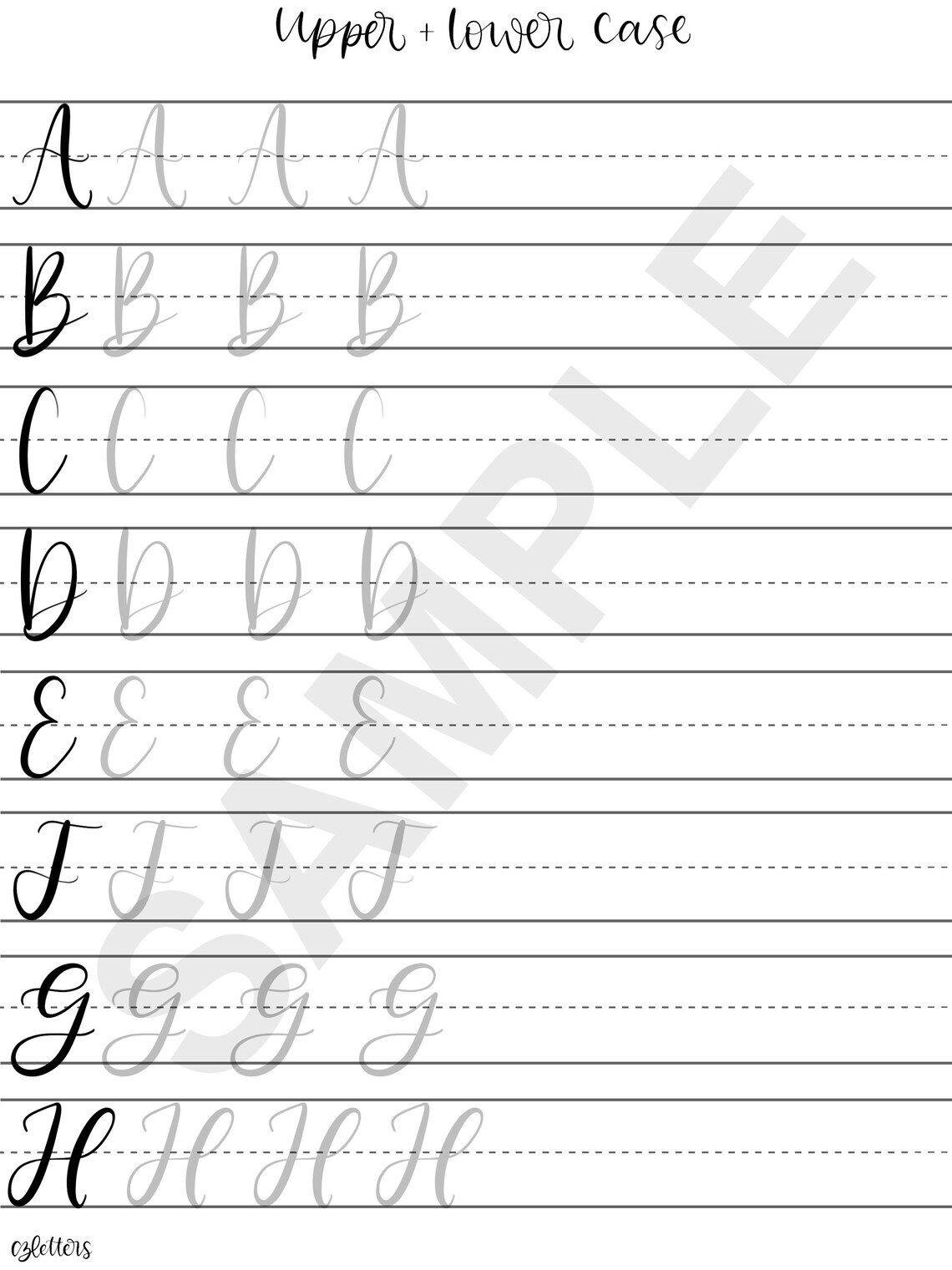 Plantilla Para Lettering