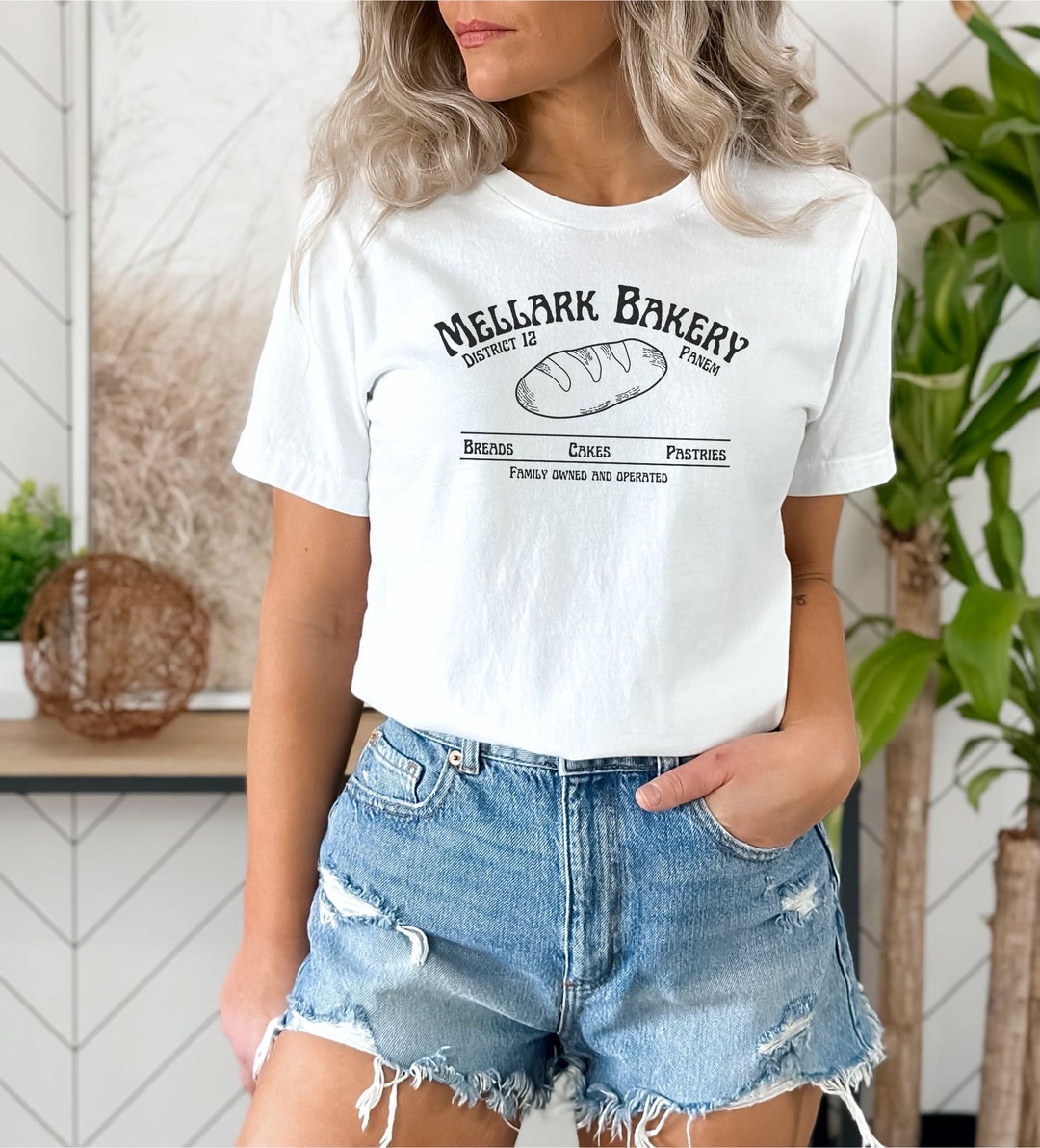 Mellark Bakery, District 12, Panem, the Hunger Games Tshirt, Peeta ...