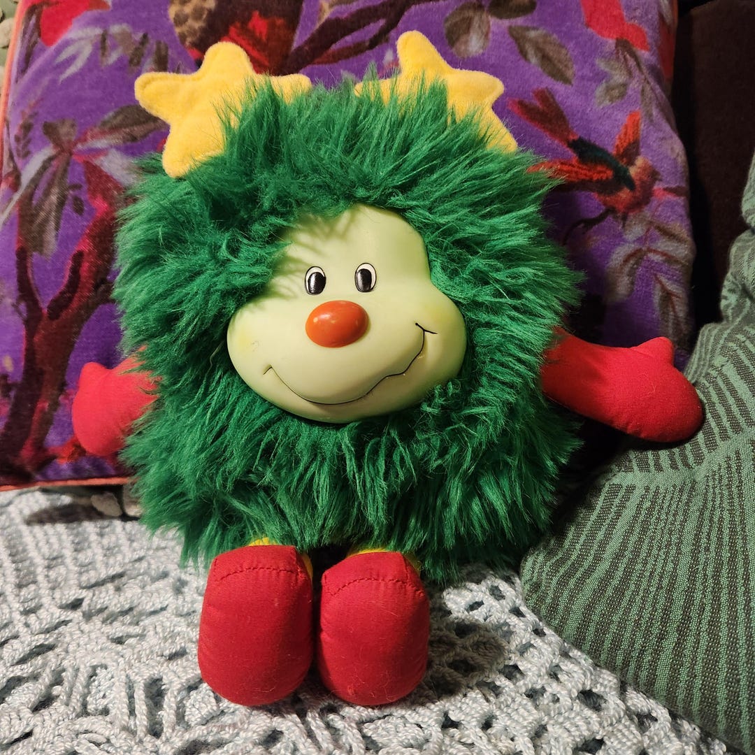 Vintage 1983 Rainbow Brite Glee Sprite Patty O'green Doll Toy Plushie ...