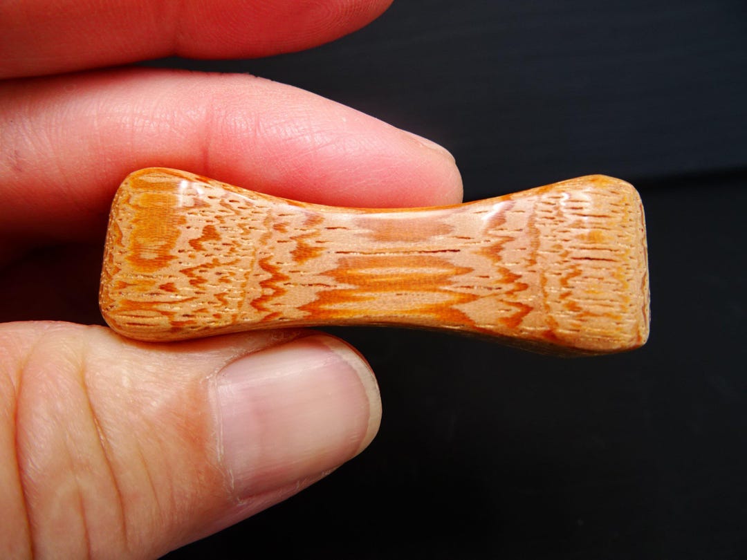 Angelim Pedra Double Wood-henge Fidget Toy, Exotic Hardwood Pen Rest - Etsy