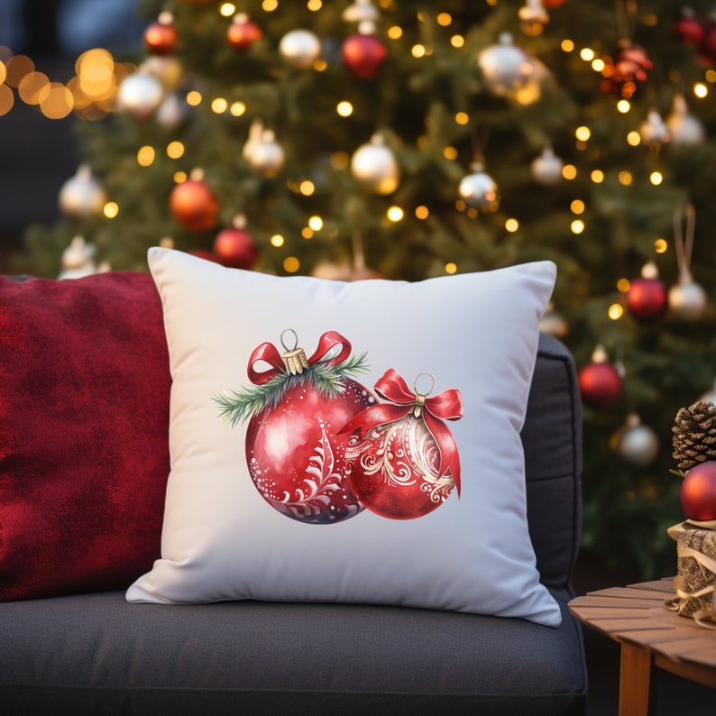 Christmas Baubles Clipart, Christmas Balls Clip Art, Xmas Baubles PNG ...