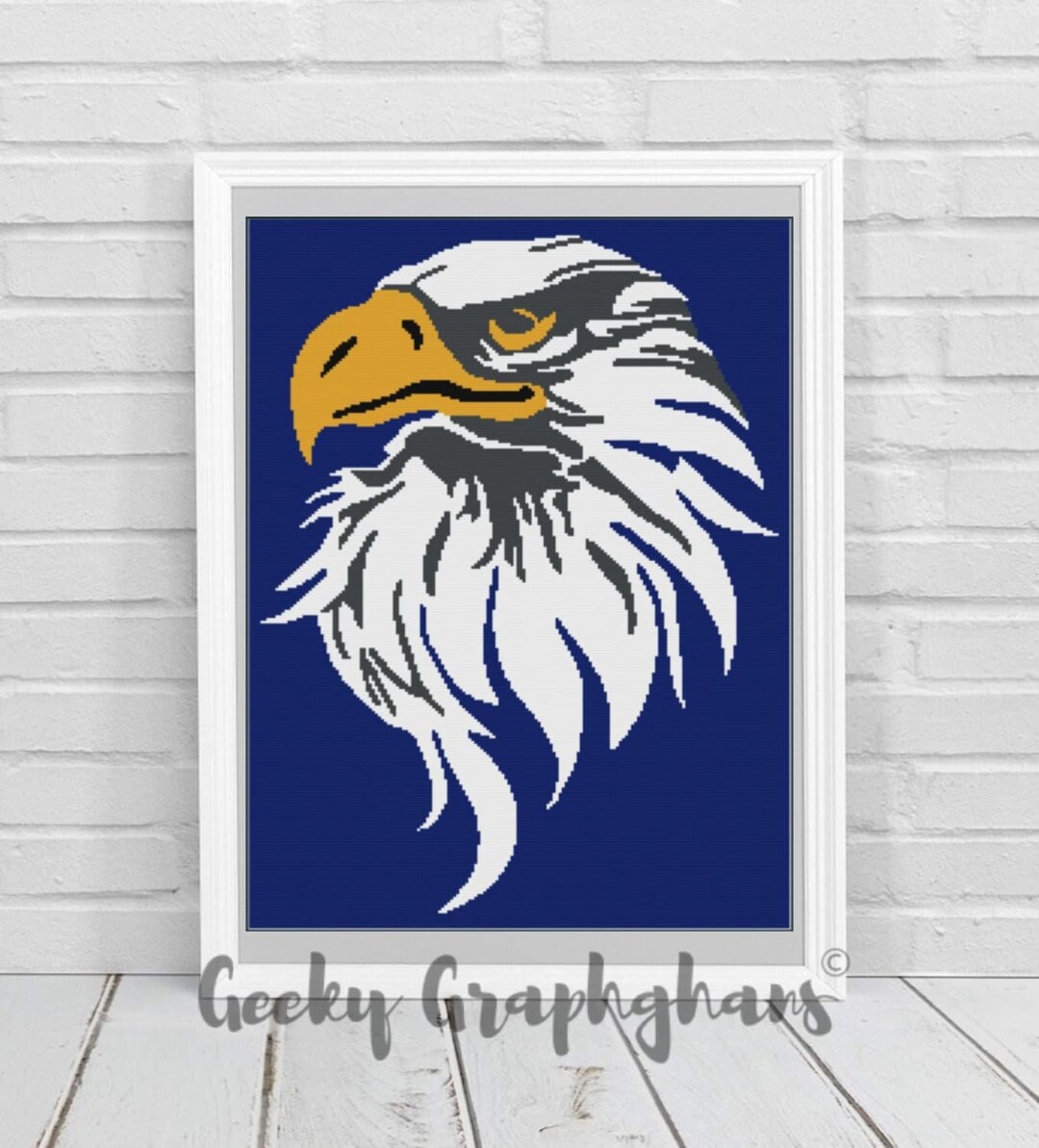 Grand Eagle Crochet Graphghan Pattern - Etsy