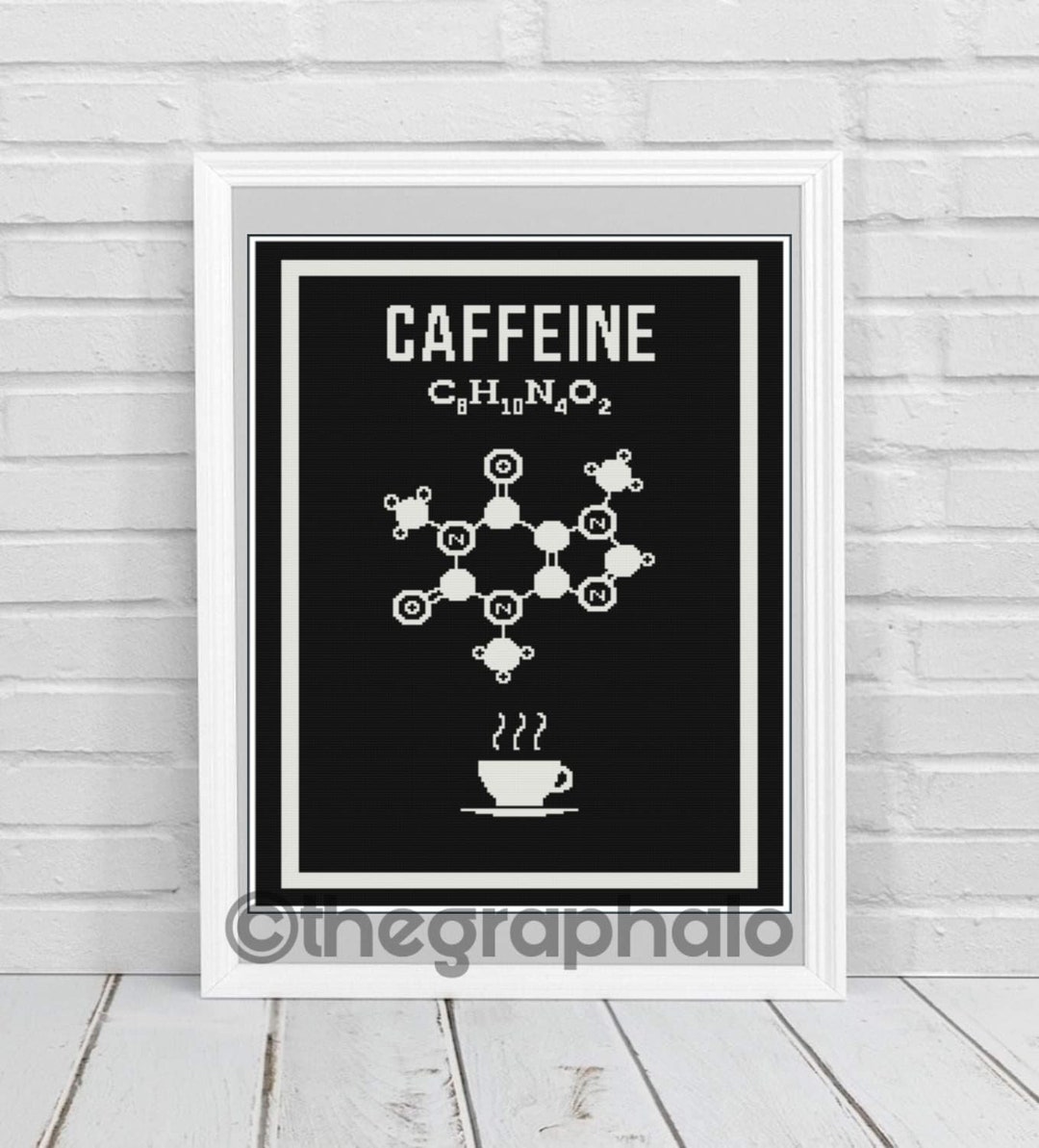 Caffeine Crochet Graphghan Pattern SC 180 X 250 - Etsy