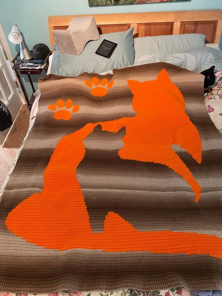 TSS Love Cats Crochet Graphghan Pattern - Etsy