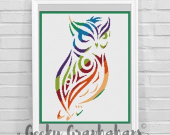 Owl Graphghan Crochet Afghan Pattern - Etsy