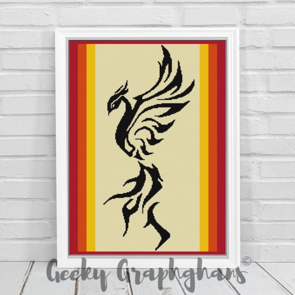 Phoenix Crochet Blanket Pattern - Etsy