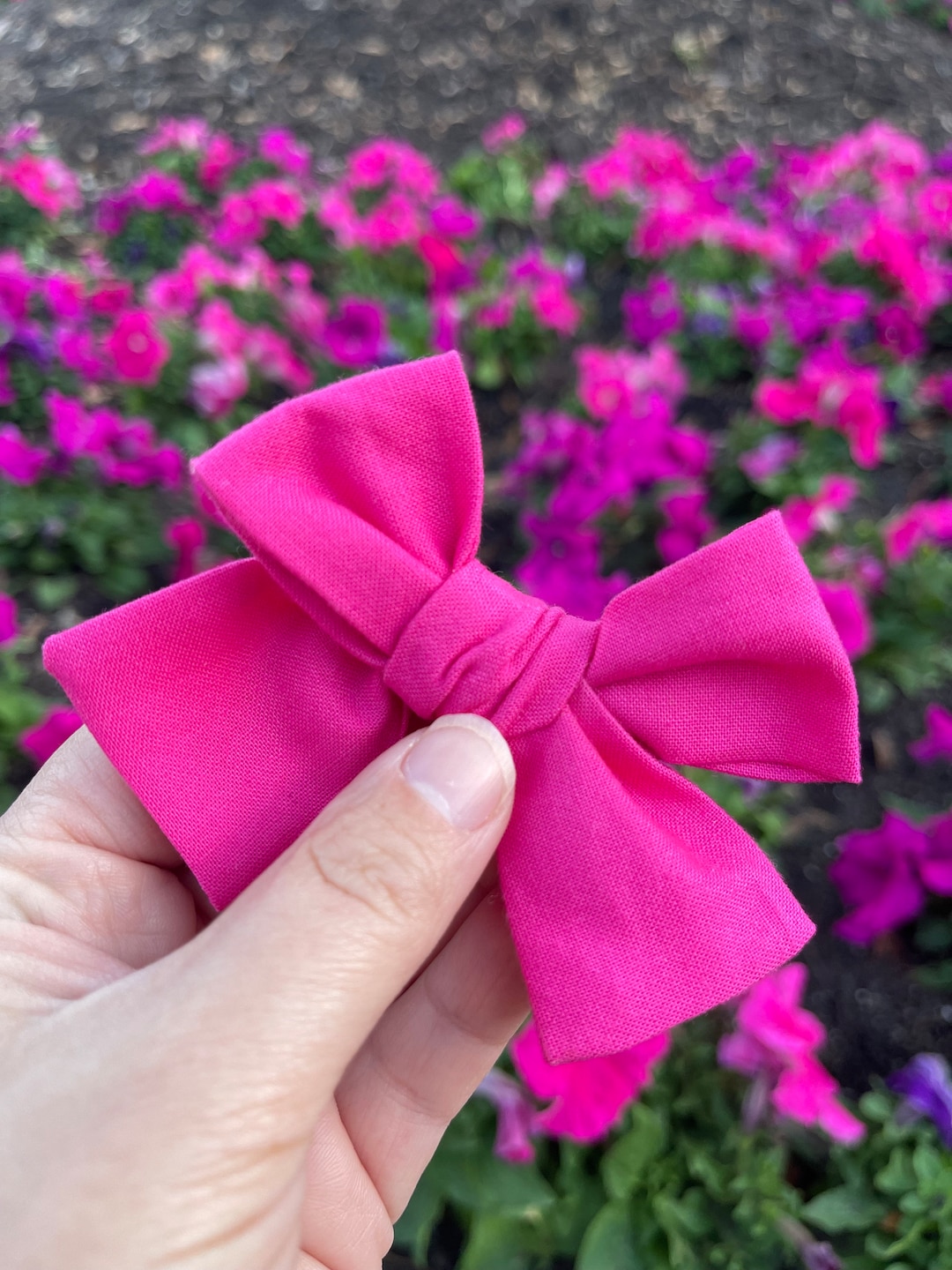 Hot Pink Hair Bow for Girls, Pink Hair Bow Clips, Baby Girl Hot Pink ...