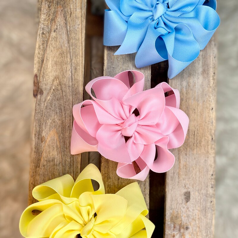 Stacked Bows - Etsy