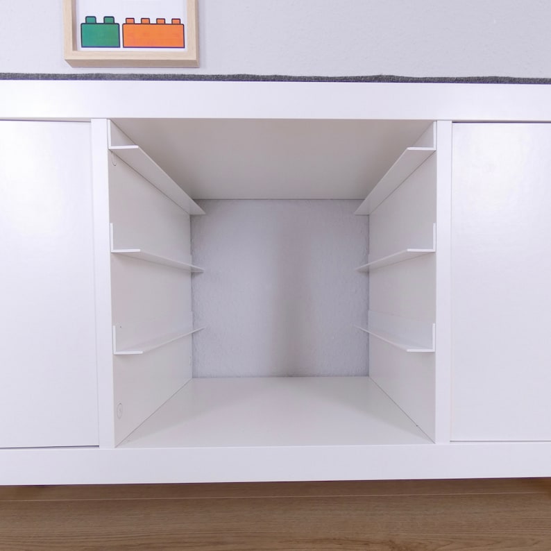 Ikea Kallax inzet Schuuver railsysteem met Trofast - Etsy Nederland