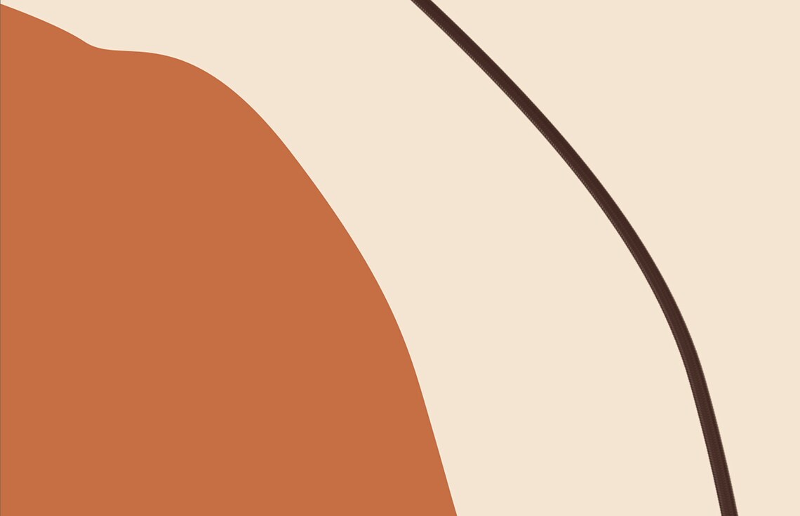 Printable Modern Art Line Brown V3 Wall Art Print Abstract - Etsy