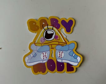 Baby Bill Cipher Gravity Falls Sticker - Etsy