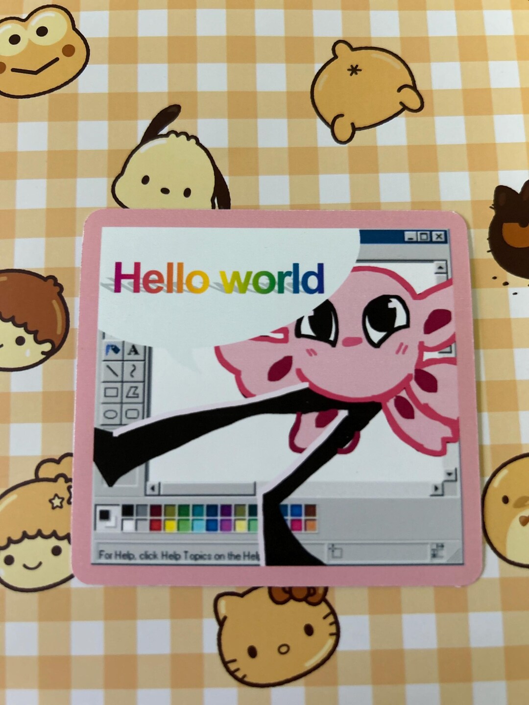 Kinito Pet Sticker - Etsy