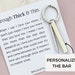 Personalized Through Thick and Thin Keychain for Boyfriend, Unique Gift ...