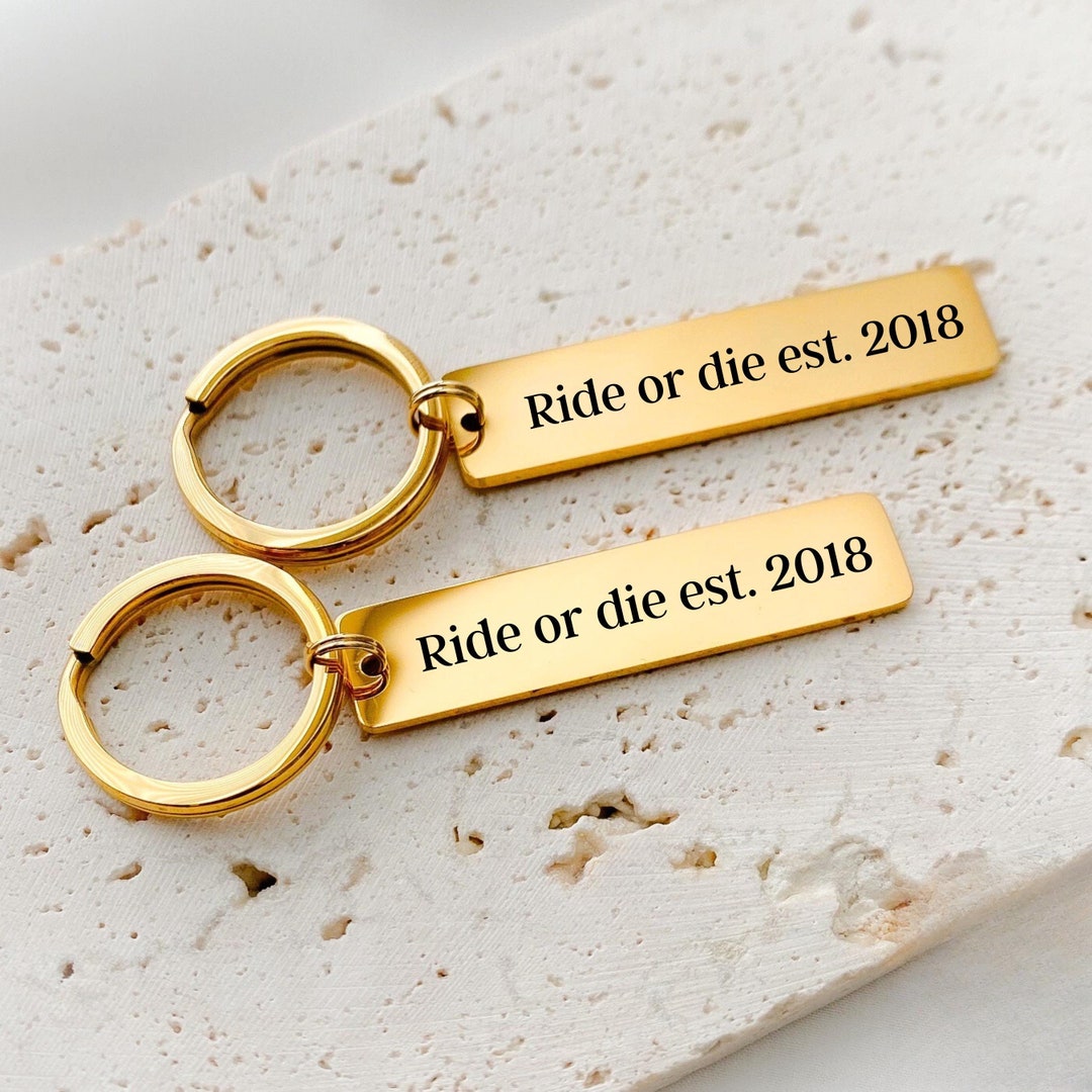 Matching Friendship Gifts, Ride or Die, Friendship Gift, Christmas Gift ...