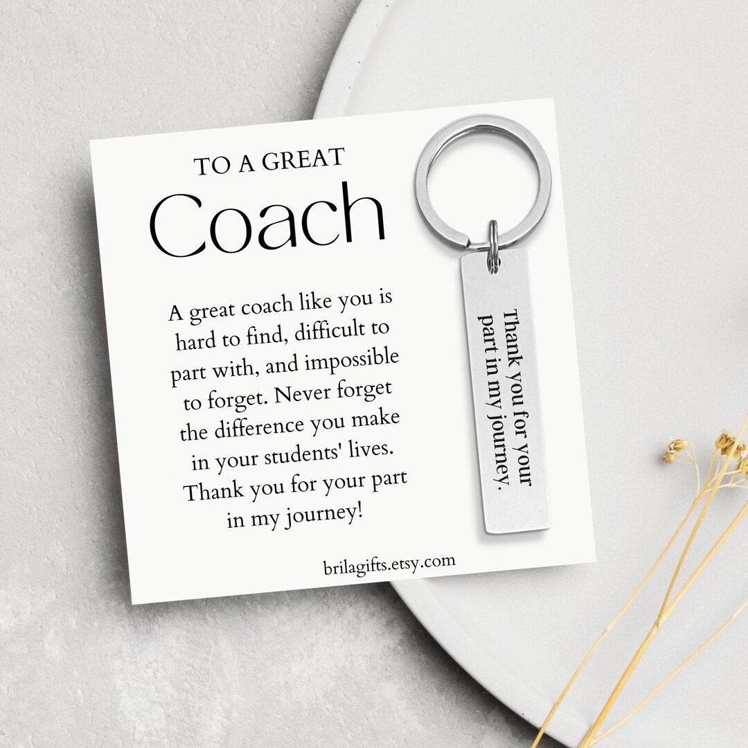 Coach Gifts, Retirement Gift for Coach, Basketball Coach, Life Coach ...