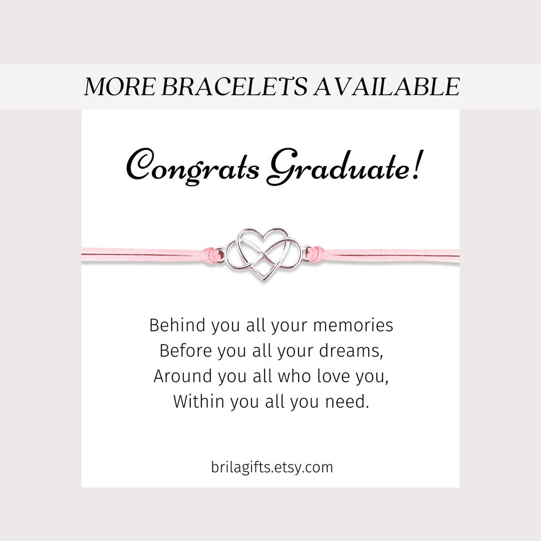 Congratulations Graduation Bracelet Elementary School - Etsy
