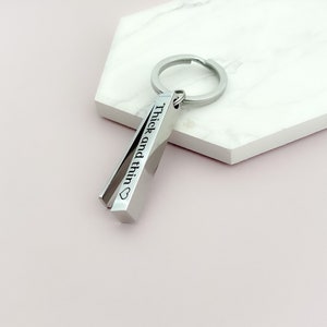 Personalized Thick and Thin Keychain, Tribe Gifts, Best Friend Gifts ...