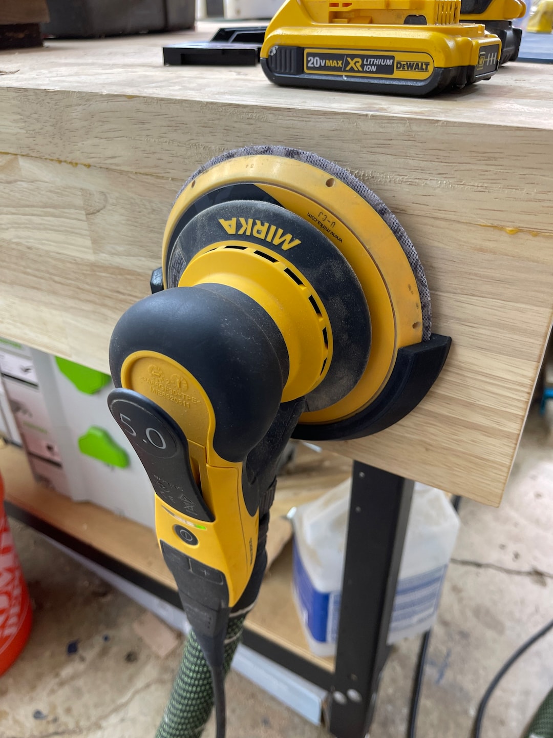 6” - 150mm and 5” -125mm Mirka/festool/surfprep Sander Holder - Bracket ...